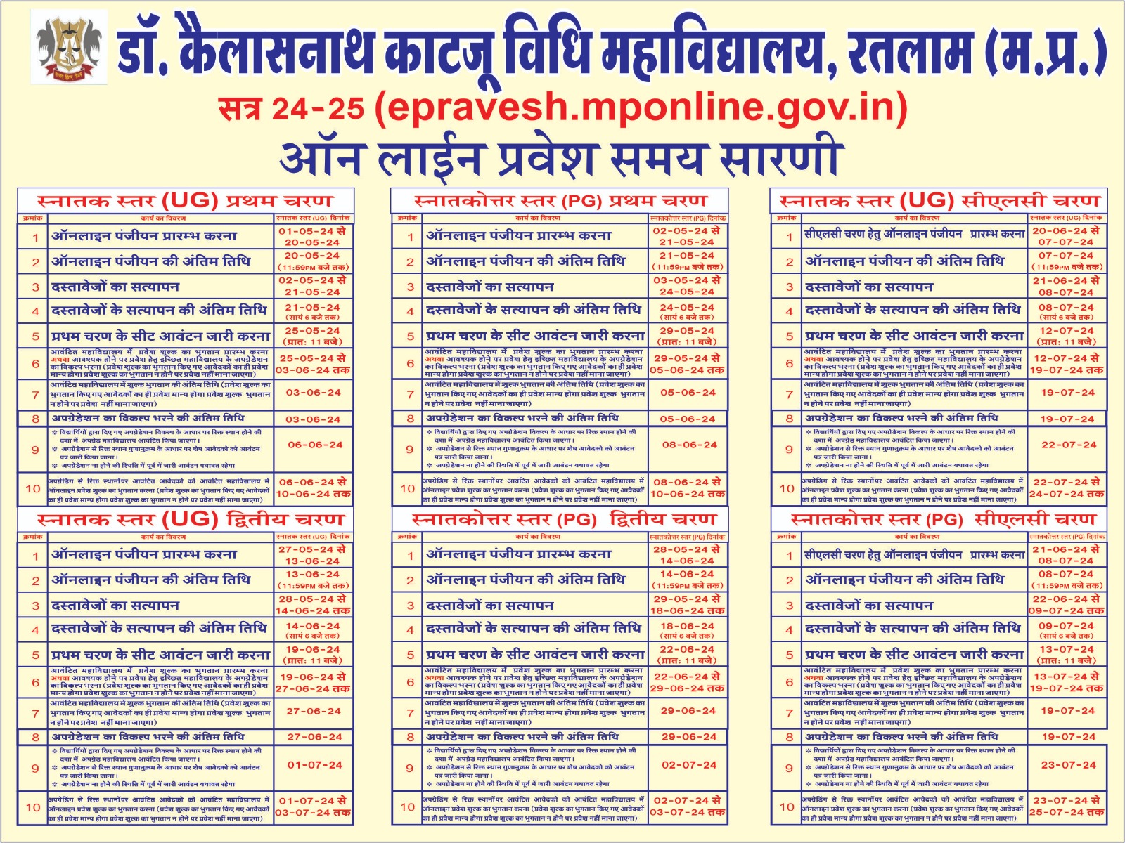 Home Page - डॉ. कैलासनाथ काटजू विधि महाविद्यालय